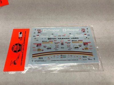 SLIXX 1/25, 1/24 SCALE MOPAR DRAGSTER MODEL KIT DECAL SHEET | eBay