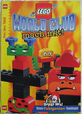 LEGO Worldclub Mai/Juni 1999 Magazin Sammlerstück | eBay.de