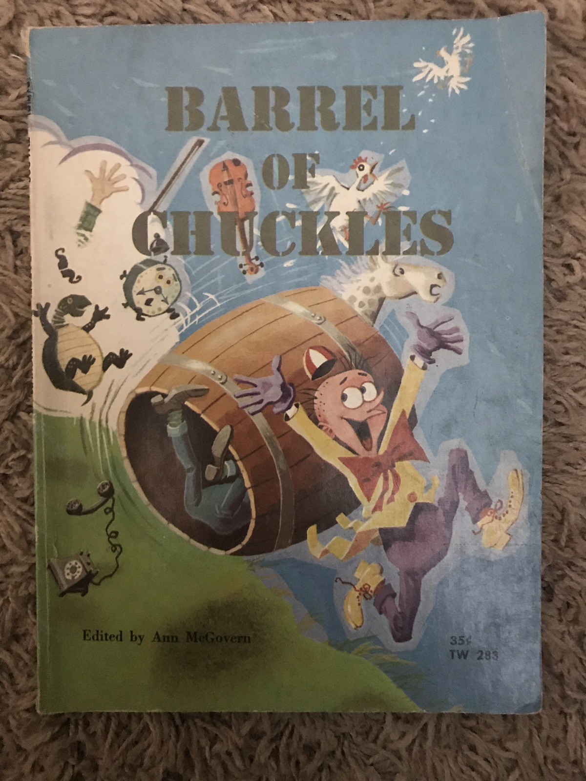 1960 Vintage Barrel Of Chuckles Book Children’s RARE School Reading ...