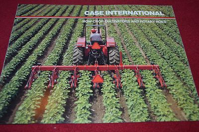 Case International Row Crop Cultivators & Rotary Hoes Dealer's Brochure ...