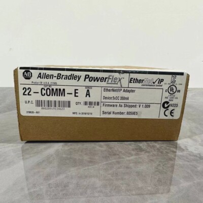 New original 22-COMM-E Allen Bradley Communication Adapter 22-COMM-E | eBay