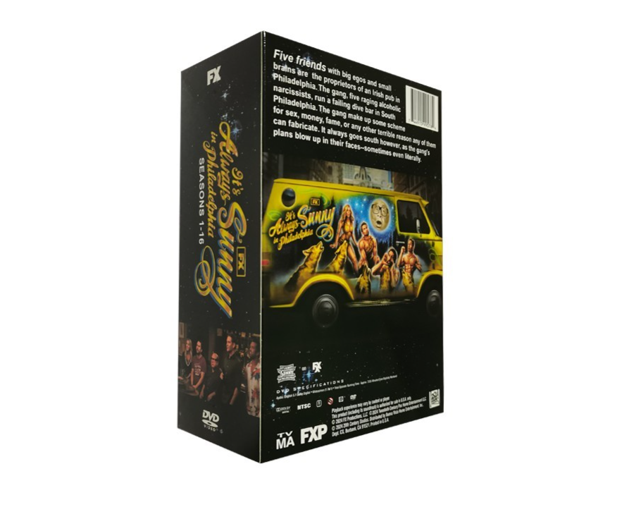 It's Always Sunny in Philadelphia The Complete Seasons 1-16 (DVD, 32 ...