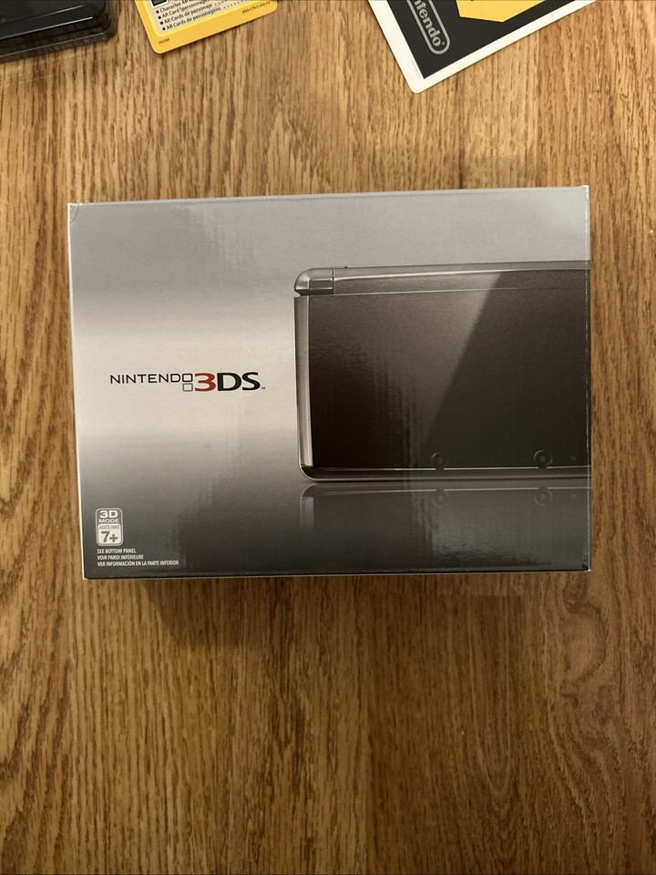 Nintendo 3DS Cosmo Black CIB (US Model) Excellent Condition Box ...