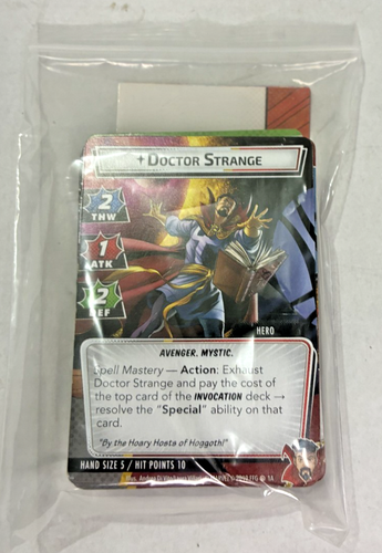 Marvel Champions Doctor Dr. Strange Hero Fantasy Flight Out of Print ...