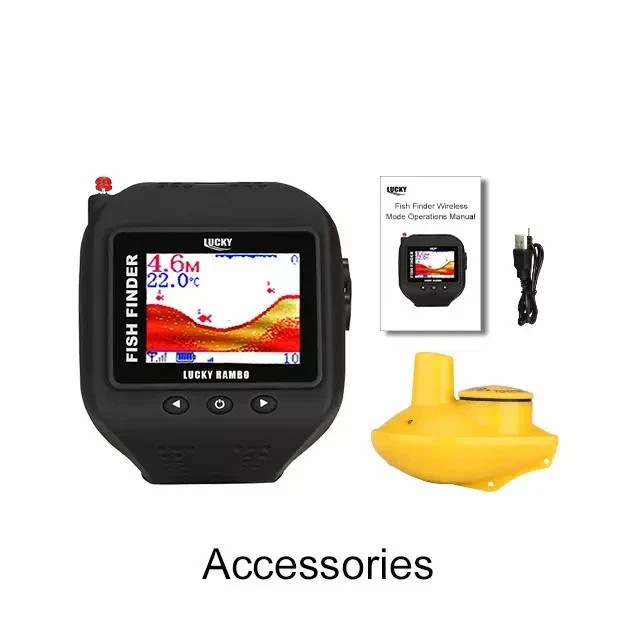 Watch Fish Finder, Ideal for Boats, Canoe, Kayak , 70 Meter Range ...