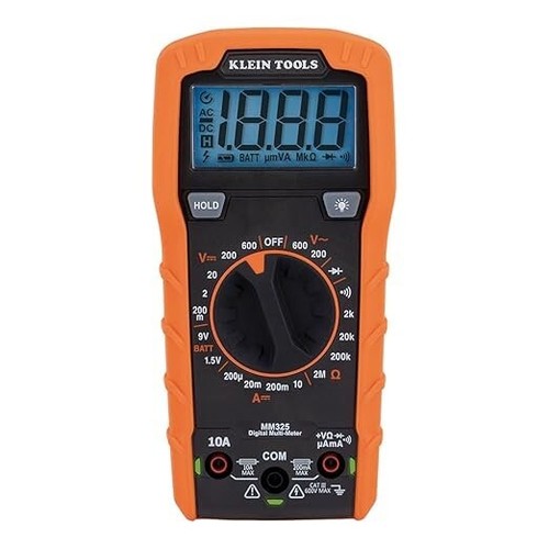 Klein Tools MM325 600V Manual-Ranging Digital Multimeter New | eBay