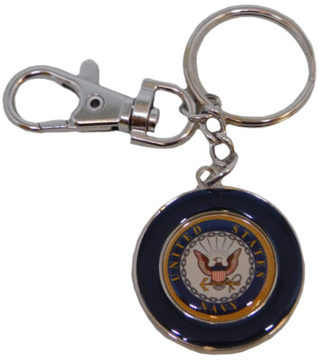 United States US Navy Emblem Key Chain Ring | eBay
