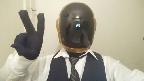 Daft Punk Cosplay Mask Full Head Helmet Resin Costume Prop Replica ...