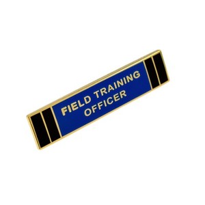 Field Training Officer Citation Bar FTO Police Merit Award Commendation ...