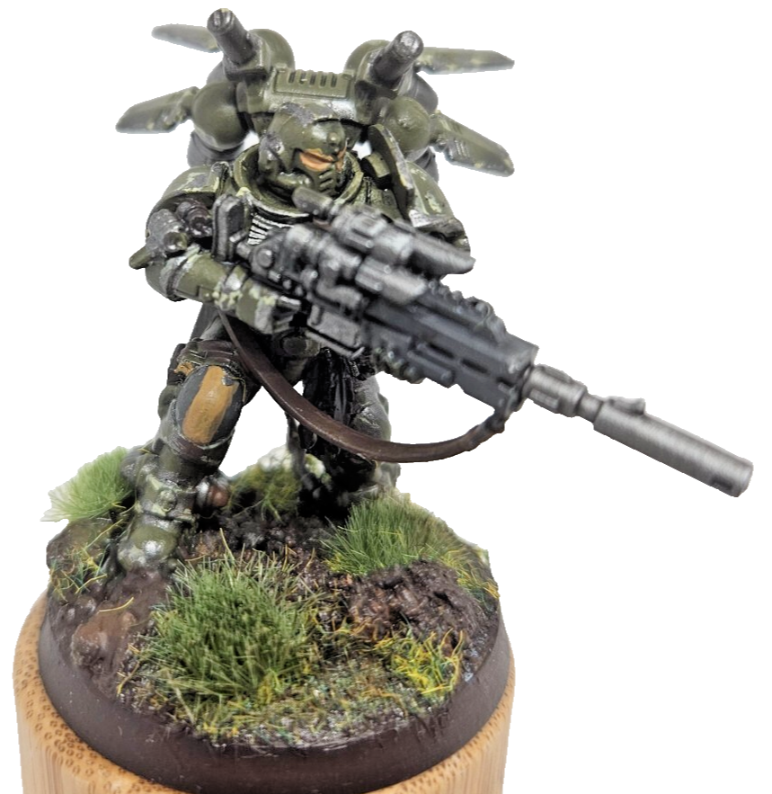 Warhammer 40k Space Marines Captain Lieutenant Phobos Raptors Painted ...