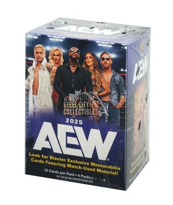 2025 Upper Deck AEW Wrestling Blaster Box | eBay