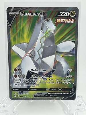 Pokémon TCG Duraludon V Evolving Skies 197/203 Holo Ultra Rare | eBay