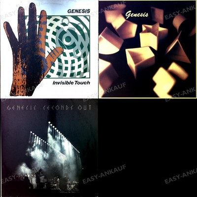 Genesis Vinyl Bundle Vol. 84: 3x LP Seconds Out, Invisible Touch ...