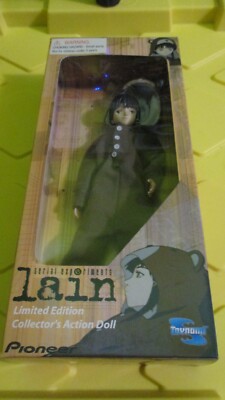 Serial Experiments Lain Limited Edition Collector's Action Doll Teddy ...