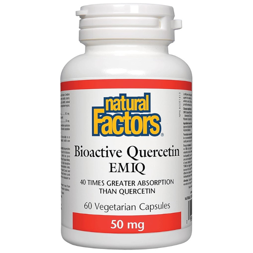 Natural Factors Bioactive Quercetin EMIQ, 60 gélules | eBay