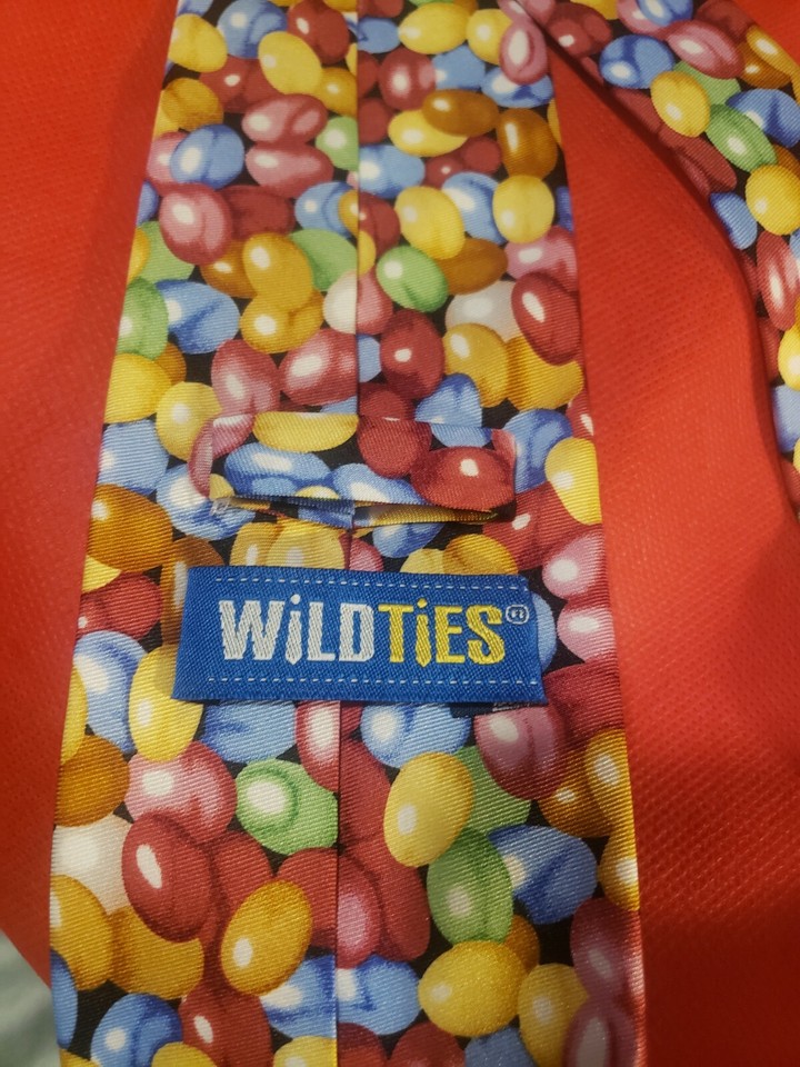 Wild Ties Wildties jellybean candy colorful party tie | eBay