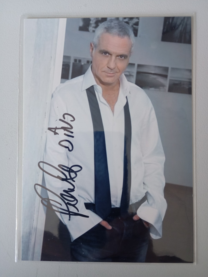 GIORGIO PANARIELLO AUTOGRAFO ORIGINALE STUPENDA FOTO 10 x 15 cm SIGNED ...