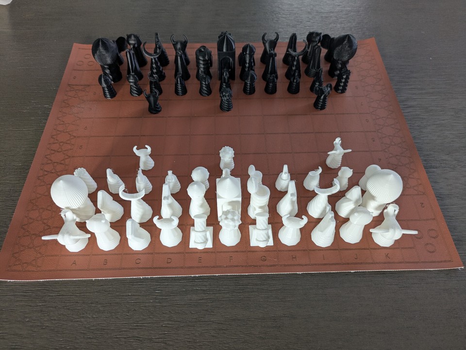 Tamerlane Completed Chess Set Variant aka Full Tamerlane Chess | eBay