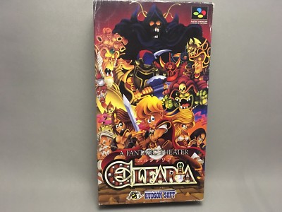 Elfaria Boxed SNES SFC Nintendo Super Famicom JAPAN | eBay