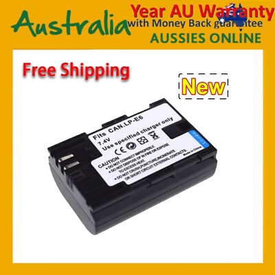 3800mAh Battery For Canon LP-E6NH, For Battery Canon EOS R5 R6 R7 5D IV ...