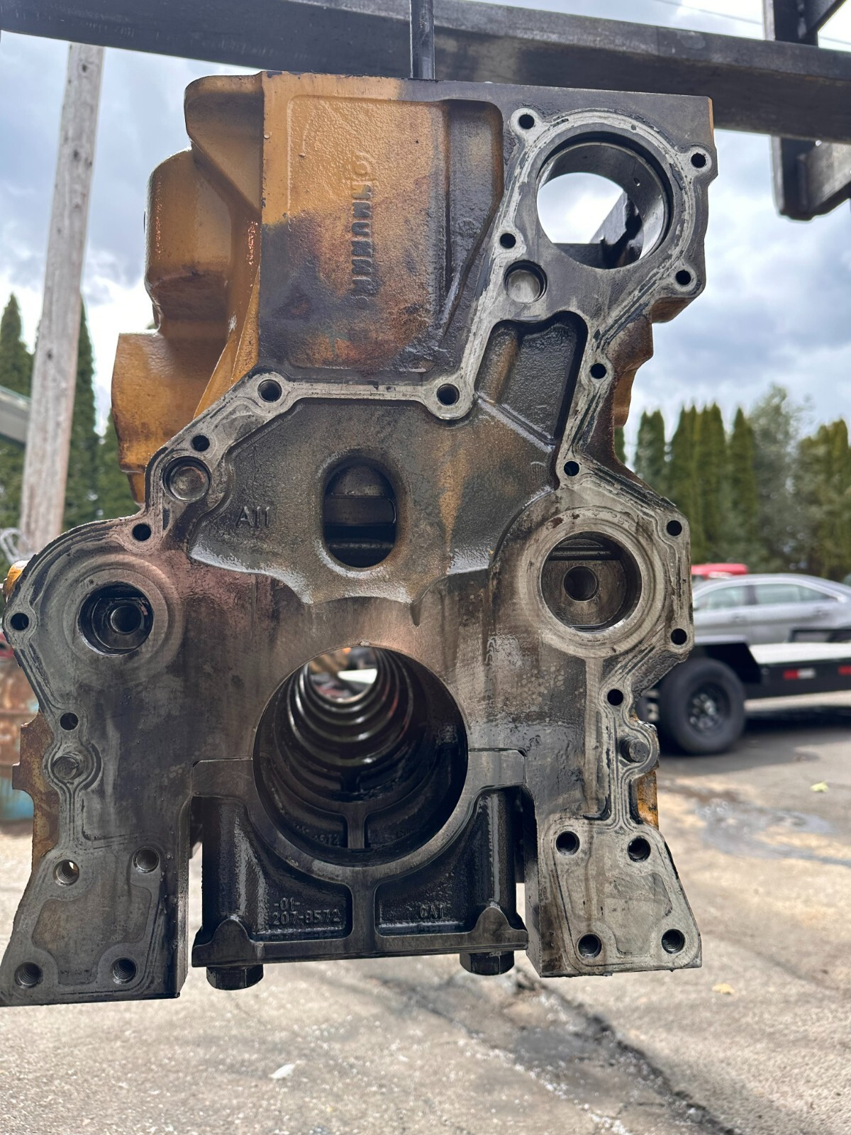 Caterpillar CAT C13 Diesel Engine Block 2891553 Truck Dozer D8N Loader ...