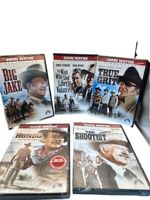 The JOHN WAYNE Collection. 5 John Wayne DVD Movies. All Brand New ...