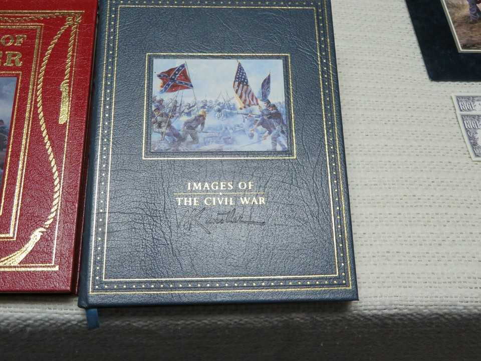 Mort Kunstler Leather Book Grouping, Plus Two Free Gifts | eBay