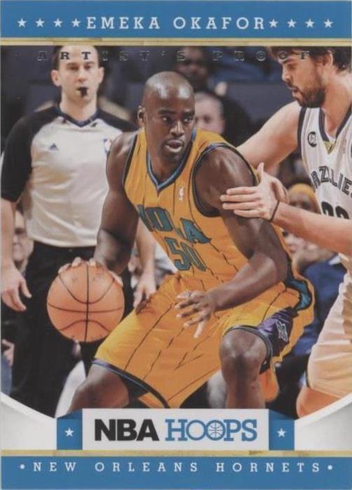2012-13 NBA Hoops - Emeka Okafor #60 Artist Proof for sale online | eBay