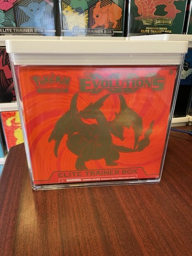 Pokemon TCG Charizard XY Evolutions ETB Elite Trainer Box Factory ...