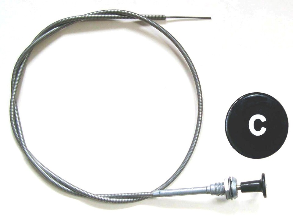 ACA8227 - CHOKE CABLE MORRIS MINOR TOP QUALITY UK MANUFACTURED OEM NO ...