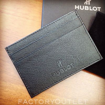 Hublot CARD HOLDER Black Leather 2024 | eBay