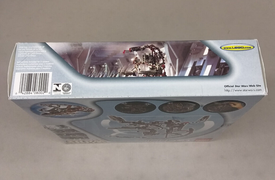 LEGO Star Wars 8002 Destroyer Droid NEW! Works! Droideka Cannons ...