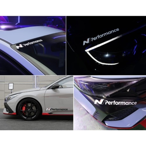 [N Collection] Hyundai N Performance Logo Sticker Decals | eBay