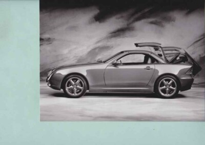 photo de presse / press photo original Mercedes Vision SLK concept 1994 ...