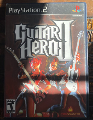 Guitar Hero 2 PlayStation 2 PS2 Complete Disc Game Booklet/includes 2 ...