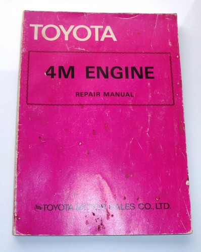 1976 Toyota 4M - Factory Workshop Manual - Engine | eBay Australia