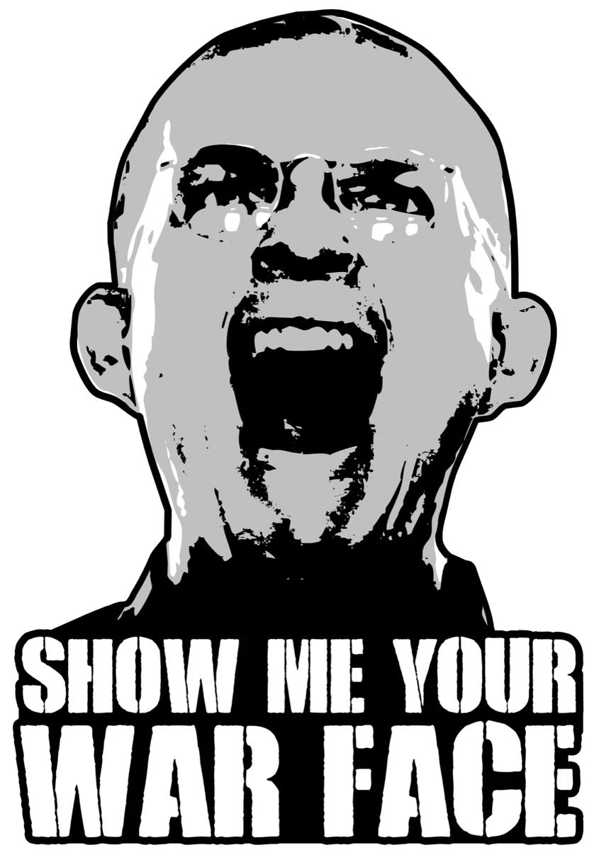 Full Metal Jacket Joker War Face