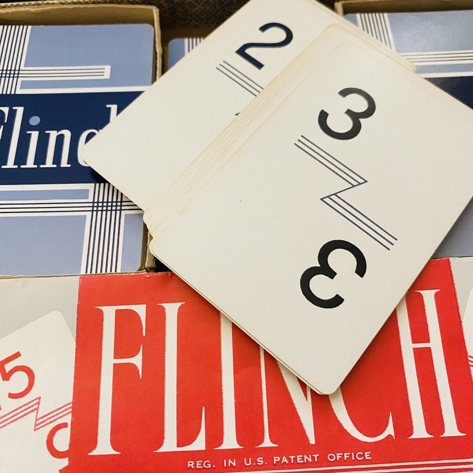 Vintage 1935 Flinch Card Game FLINCH CARD CO | eBay
