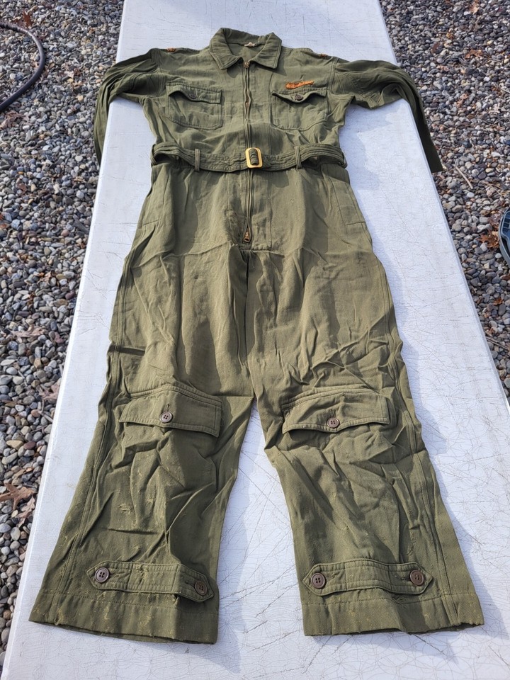 WW2 US Army AN-S-31A Summer Flight Suit - No Tag - Good Conditions | eBay