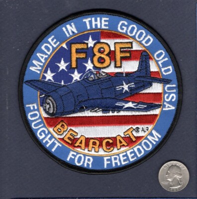 F8F Bearcat États-unis Marine WW2 Avion Porteur Fighter Escadron Patch | eBay