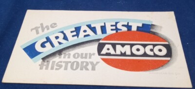 Vintage AMOCO “The Greatest In Our History” Ink Blotters Individual ...