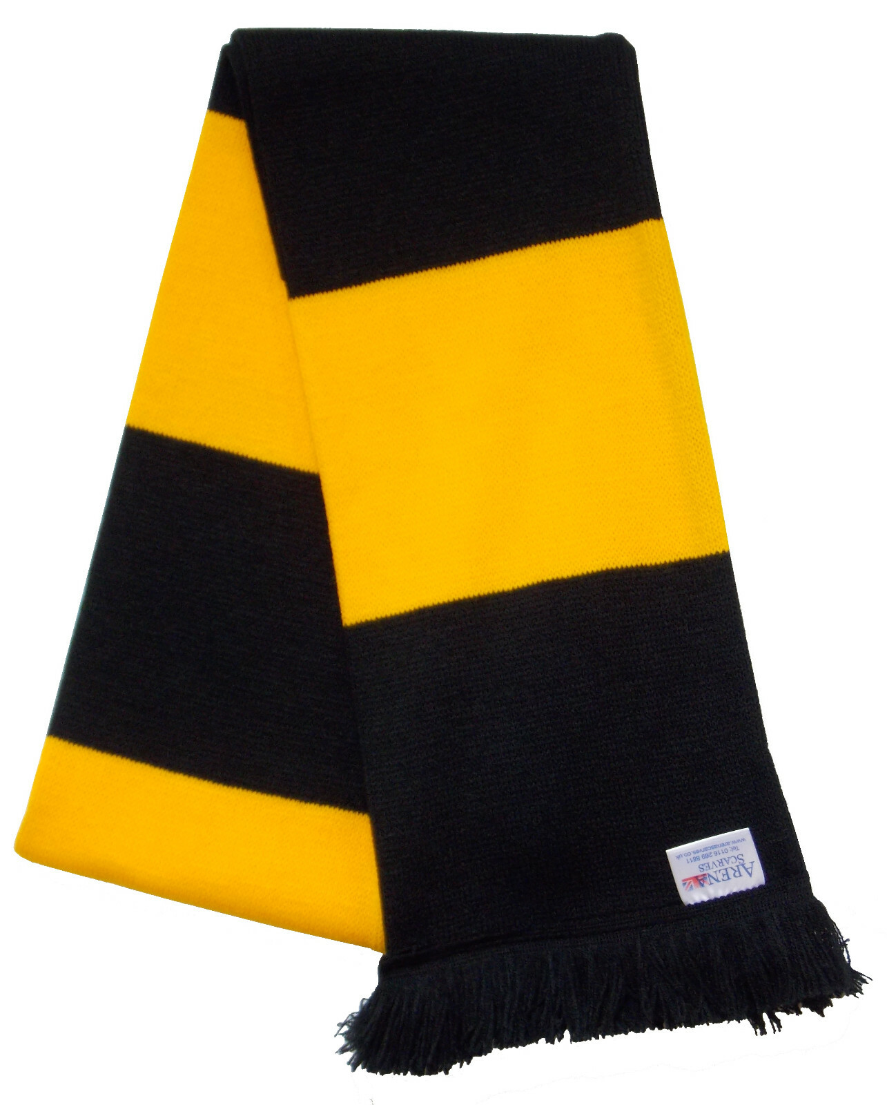 Wolves Supporters Black and Gold Retro Bar Scarf - Made in the UK | eBay UK