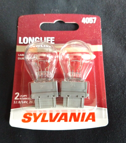 SYLVANIA 4057 LONGLIFE BULB QTY 2 DRL REVERSE DAYTIME RUNNING ...