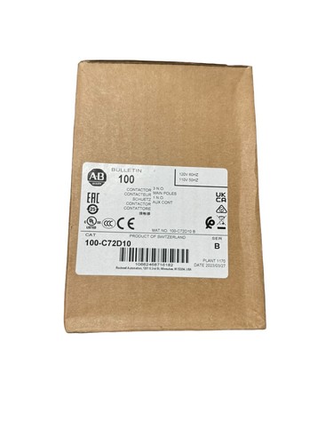 NEW ALLEN BRADLEY 100-C72D10 100C72D10 CONTACTOR 🇺🇸 USA SELLER | eBay