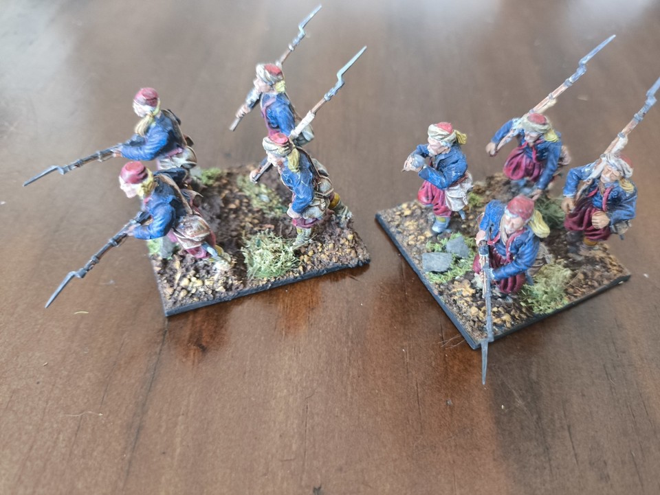 Perry Miniatures ACW AMERICAN CIVIL WAR ZOUAVES 28mm PROPAINTED Warlord ...