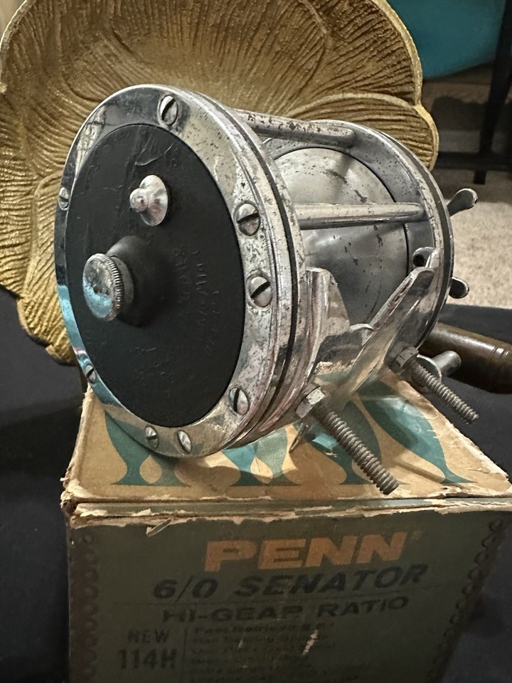 Penn 114H Special Senator 6/0 Fishing Reel, Big Game, High Speed | eBay