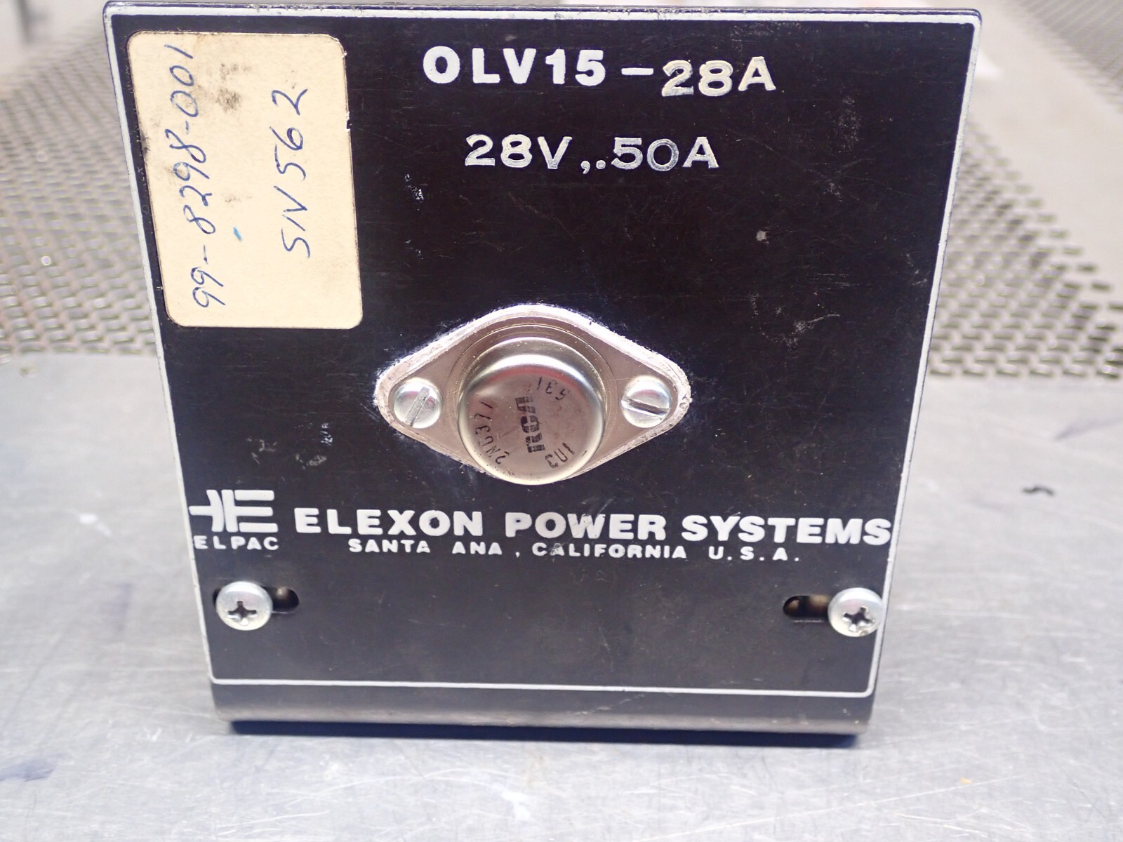 ELEXON POWER SYSTEMS OLV15-28A Power Supply 28V 50A Used With Warranty ...