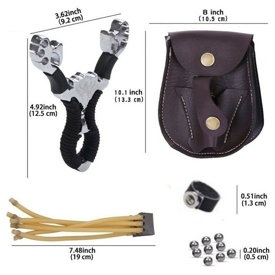 Professional slingshot Stainless Steel Outdoor Hunting slingshots ...