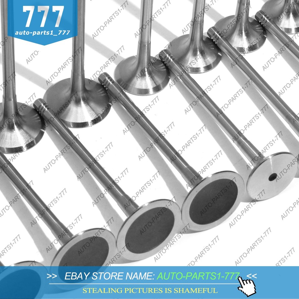 16x OEM Engine Intake Exhaust Valves For VW GTI GLI AUDI A3 A4 Q3 Q5 1 ...