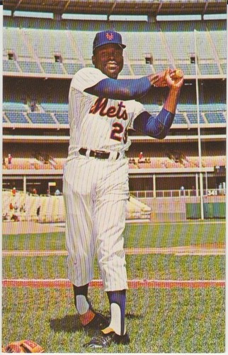 Joe Christopher, 1965 B & E Color Advertising New York Mets Postcards ...